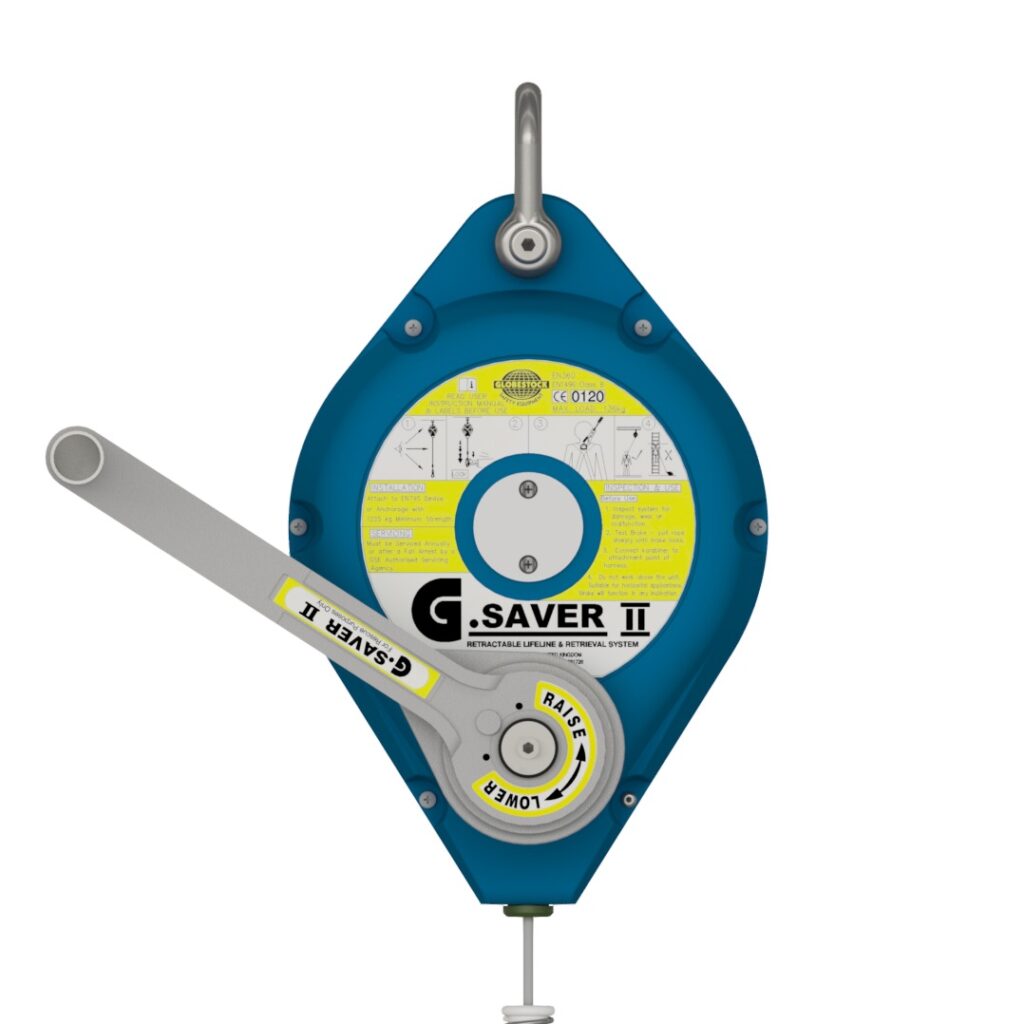 G.Saver Fall arrester with recovery winch - Zero Gravity Safety